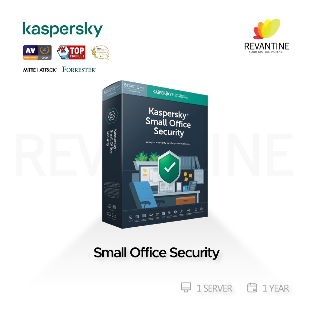 Jual Kaspersky Small Office Security 1 Server 10 Clients Include ...