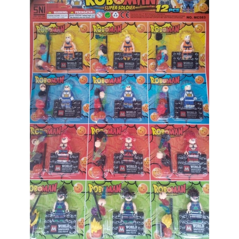 Jual Mainan Bongkar Pasang Anak Lucu Dragon Ball Baru MC 583 | Shopee ...