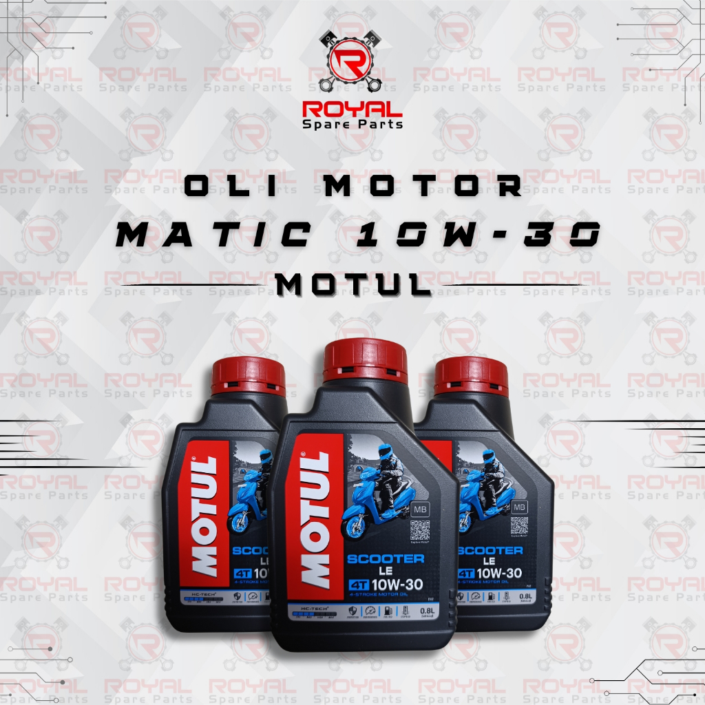 Jual (ORIGINAL) OLI MOTUL MATIC SCOOTER LE 10W-30 800ML ORIGINAL MOTUL ...
