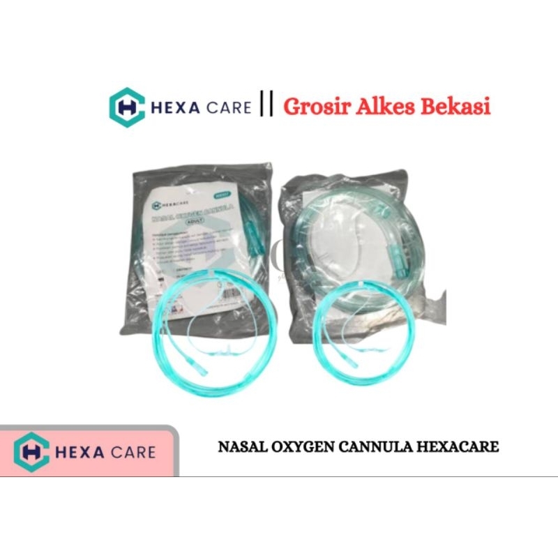 Jual HEXACARE Nasal Oxygen Cannula Dewasa dan Anak Harga/pcs | Shopee ...