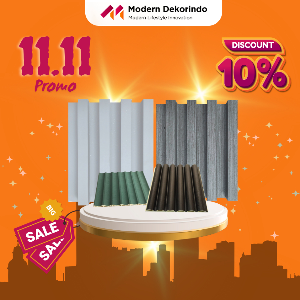 Jual WPC Panel Pink MWP 703 Panjang 3m | Modern Dekorindo | Shopee ...