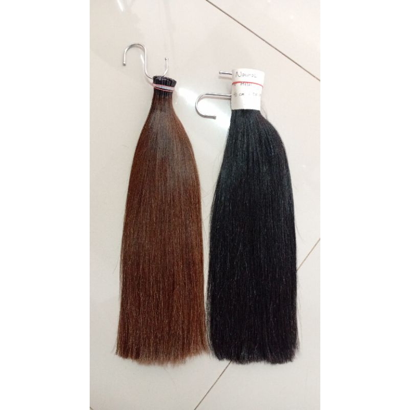 Jual Hairnext - Hair Extension Rambut Asli Super Premium 50 Helai ...