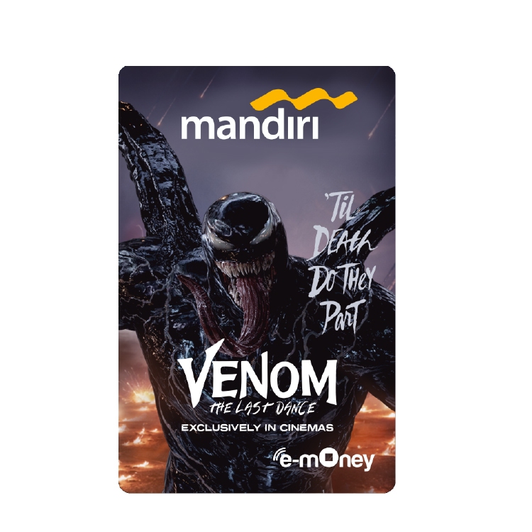 Jual Mandiri e-Money edisi Venom - TLD 1 | Shopee Indonesia