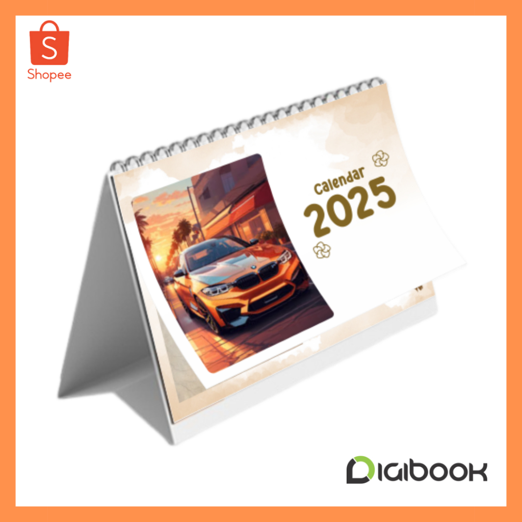 Jual Kalender 2025 Meja Dupleks / Cetak Kalender Meja 2025 isi Custom 6 ...