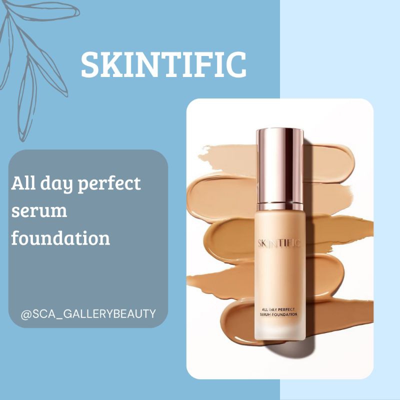 Jual skintific all day perfect foundation | Shopee Indonesia