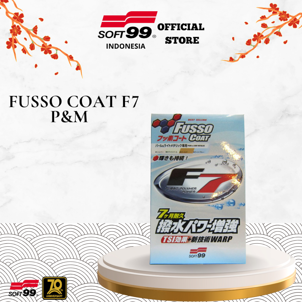 Jual SOFT 99 Fusso Coat F7 Pearl & Metalic Coating Body | Shopee Indonesia