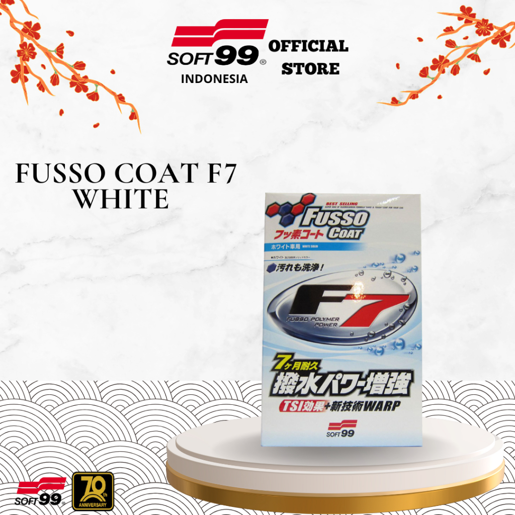 Jual SOFT 99 Fusso Coat F7 White Coating Body | Shopee Indonesia