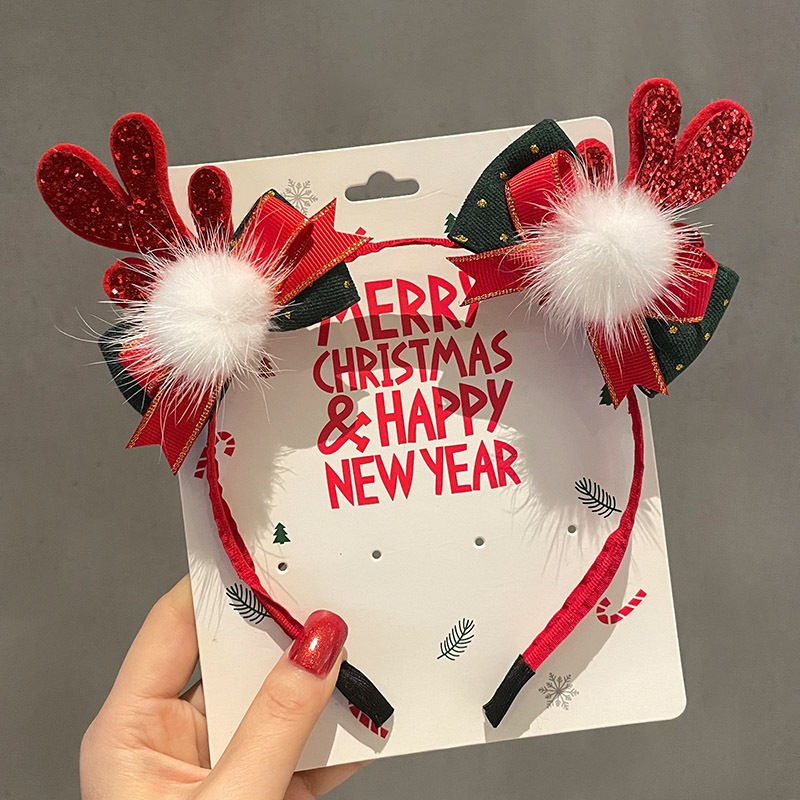 Jual BANDO NATAL PRINCESS SANTA CLAUS BANDANA RAMBUT ANAK MERRY ...