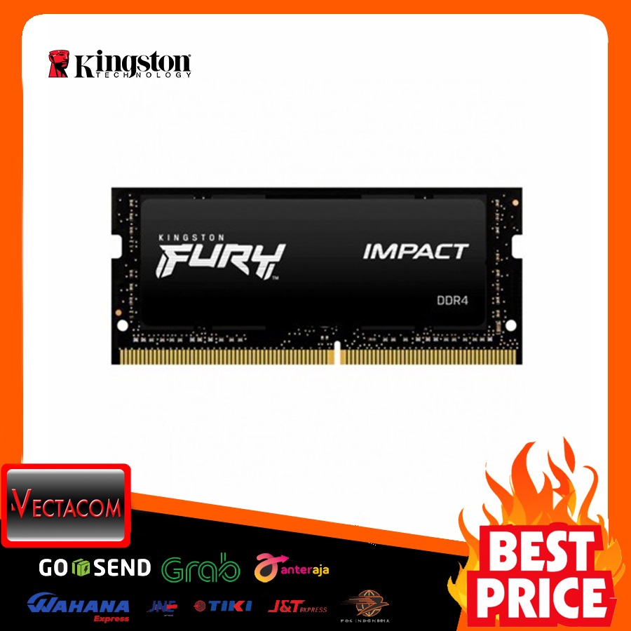 Jual RAM Kingston Fury Impact DDR5 16GB 4800MHz Sodimm CL38 - KF548S38IB-16 | Shopee Indonesia