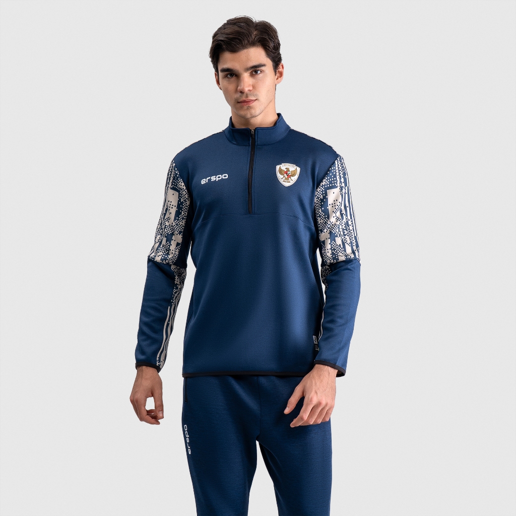 Jual Erspo Timnas Midlayer Jacket Navy | Shopee Indonesia