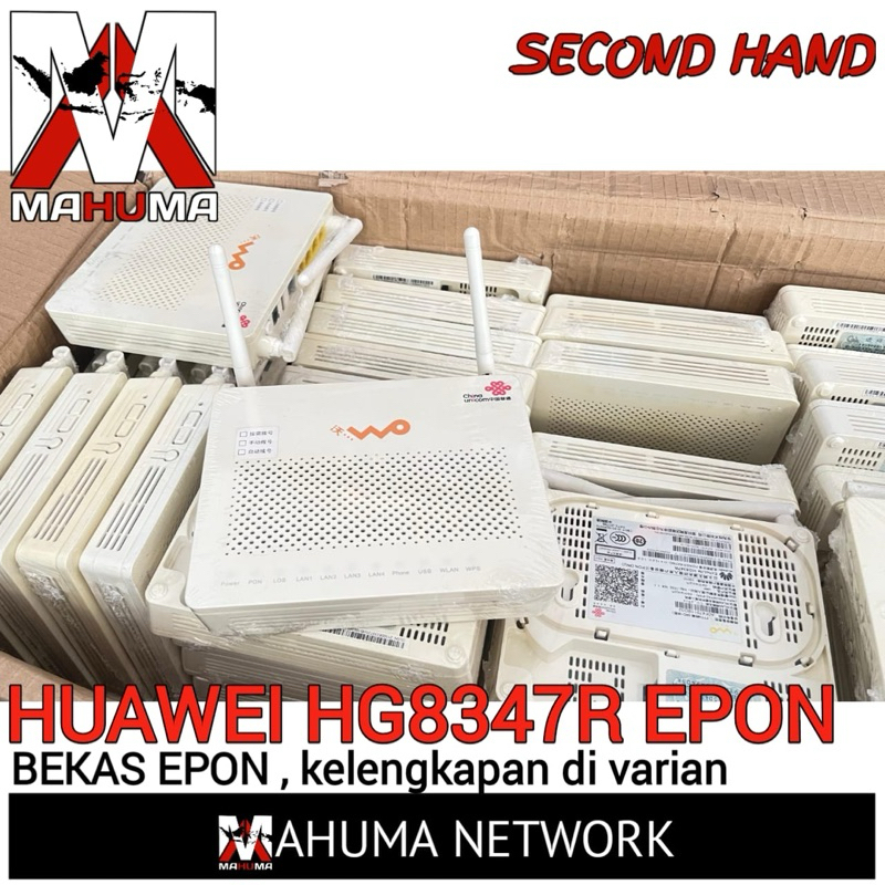 Jual MODEM ONT ONU HUAWEI ECHOLIFE HG8347R EPON (BUKAN Gpon ATAU Xpon ...