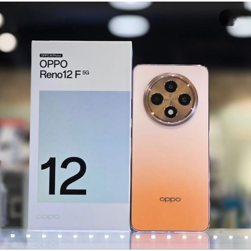 Jual OPPO RENO 12F 4G RAM 8/256GB Baru GARANSI RESMI | Shopee Indonesia