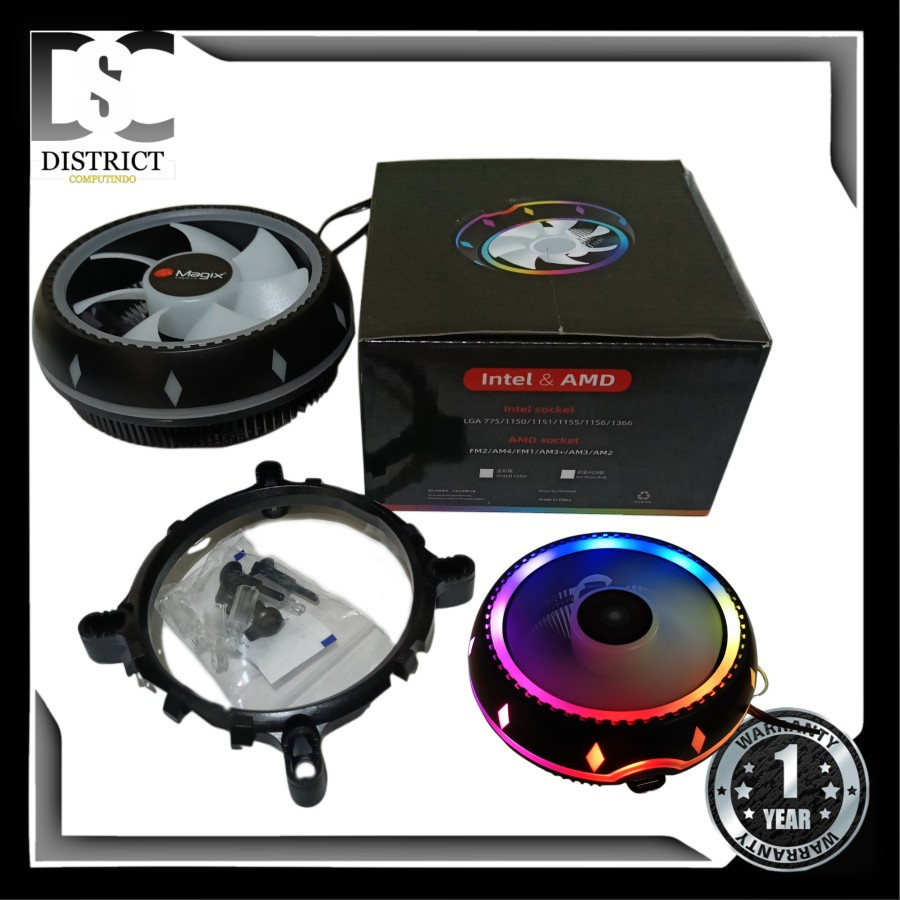 Jual Fan Multi RGB Socket Intel dan AMD | Shopee Indonesia