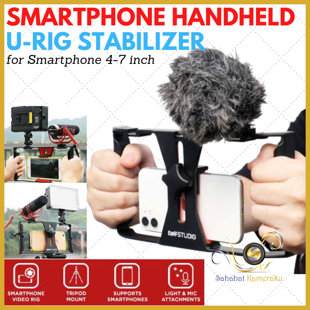 Jual Smartphone Handheld U-Rig Stabilizer 4-7 Inch hand stabilizer ...
