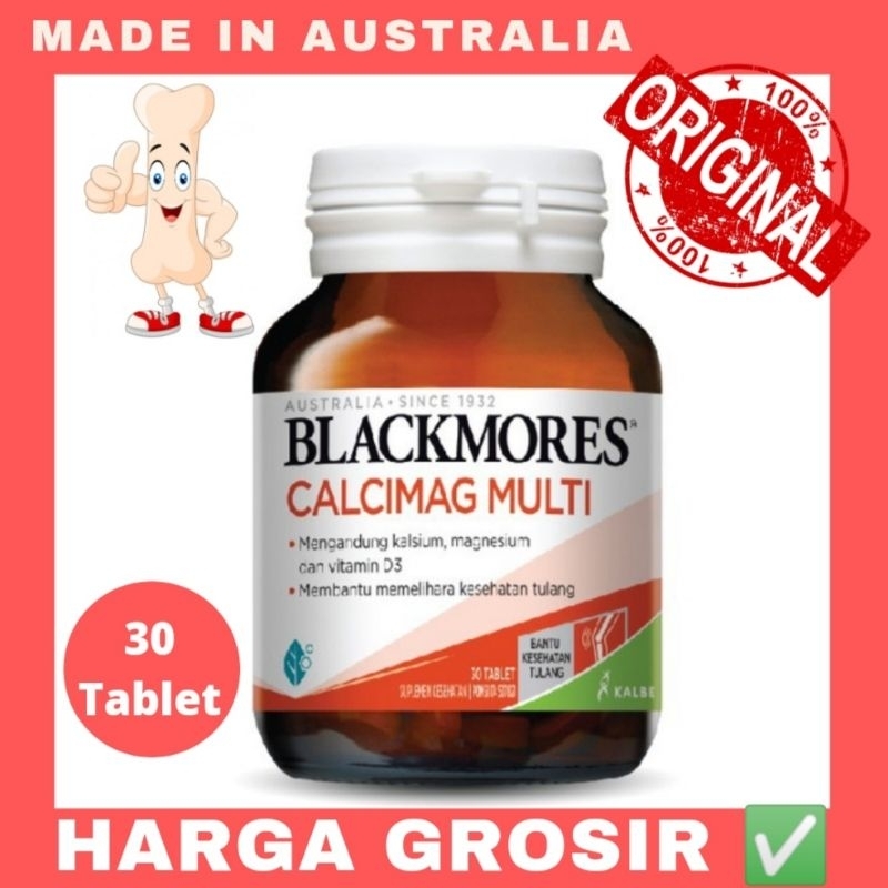 Jual BLACKMORES CALCIMAG MULTI ISI 30 TABLET | Shopee Indonesia
