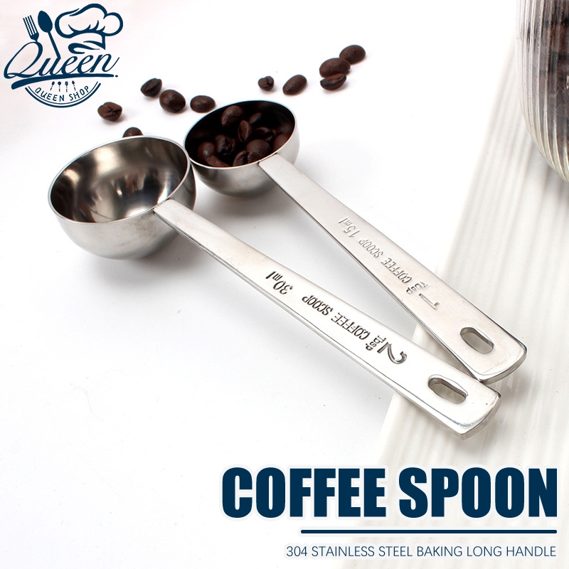 Jual Queen Coffee Measuring Spoon30ml Sendok Takar Teh Stainless Sendok ...