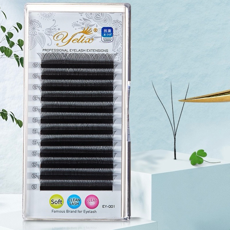 Jual Yelix W 3D Instant Lashes Eyelash Extension Premium D0.07, C0.07 ...