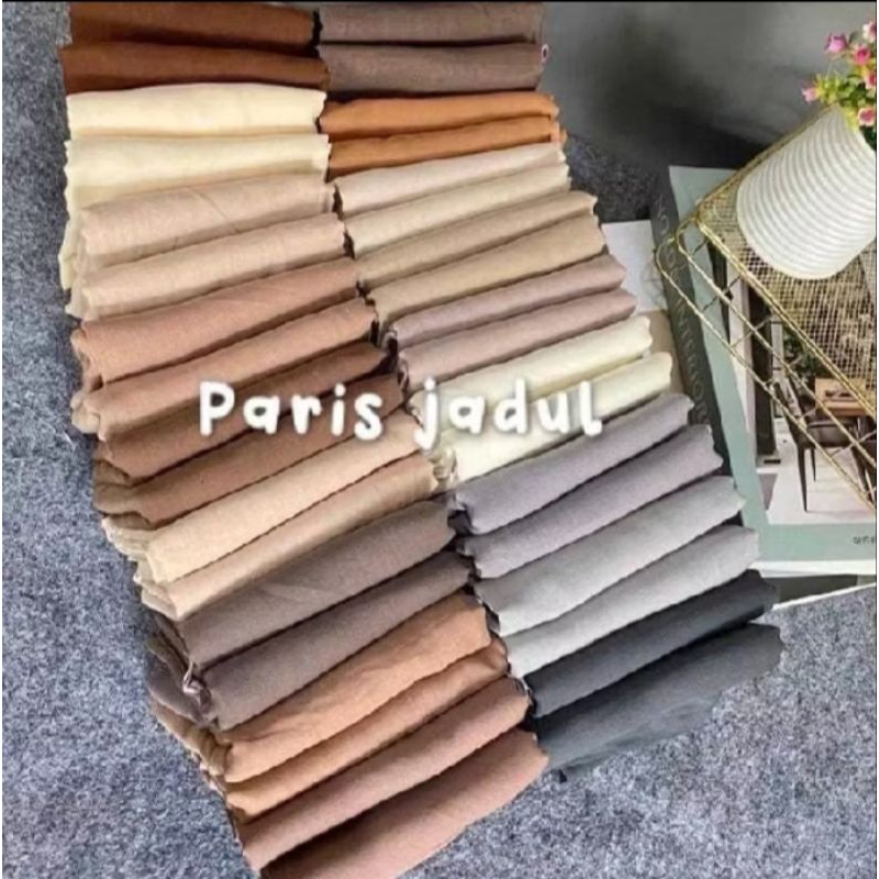 Jual Hijab Segi Empat Paris Jadul Premium | Paris Jadul Varisha | Redrose | Azara | Paris Polos ...