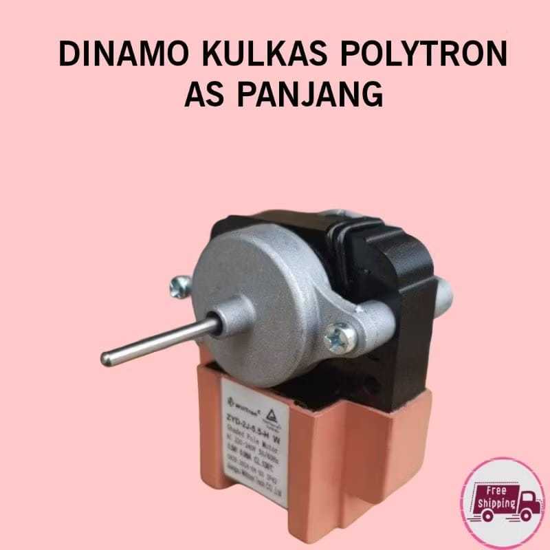 Jual FAN MOTOR KULKAS POLYTRON 2J-5.5H / DINAMO KIPAS KULKAS / FAN ...