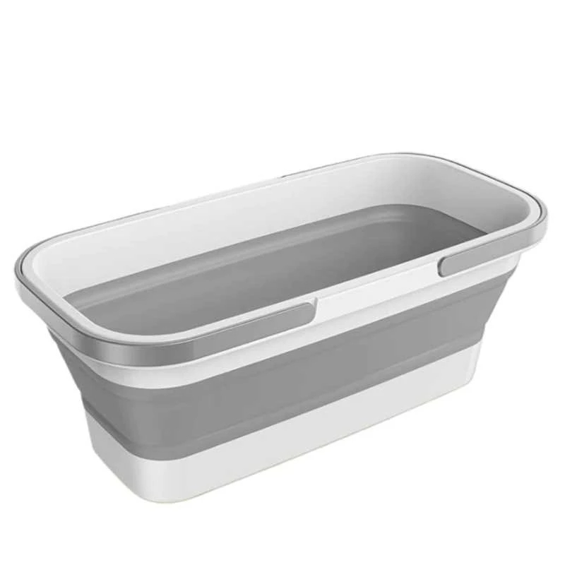 Jual Baskom Ember Plastik Lipat Portable Silikon Baskom Baskom Lipat ...