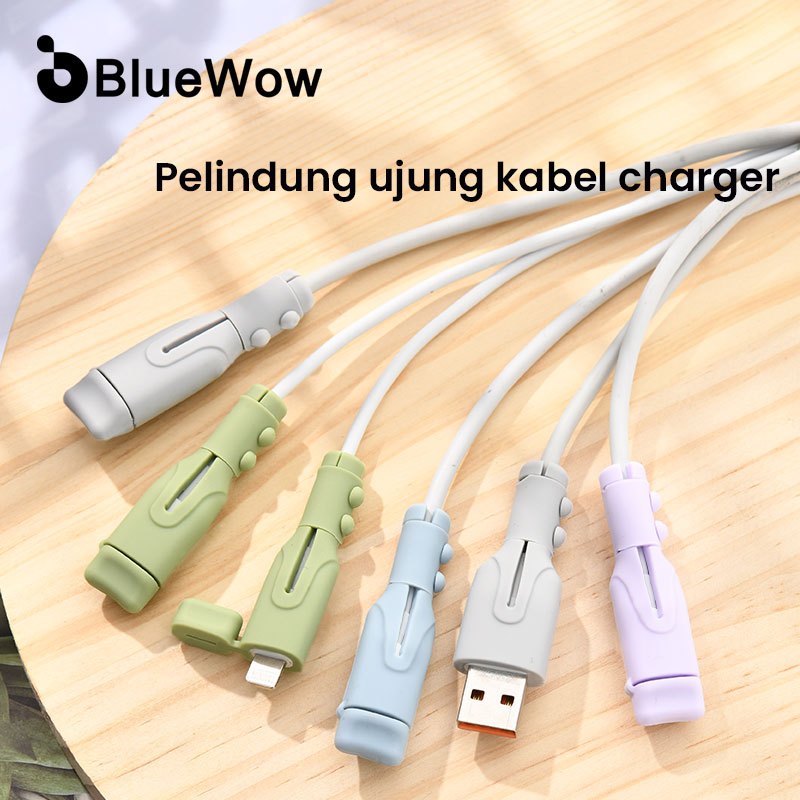 Jual BlueWow Pelindung Kabel Charger USB+Type-C Pelindung Kabel Data ...