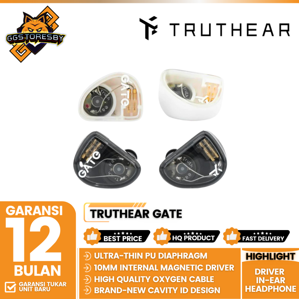 Jual Truthear Gate True Truthear Gate 10Mm Dynamic Driver In-Ear ...