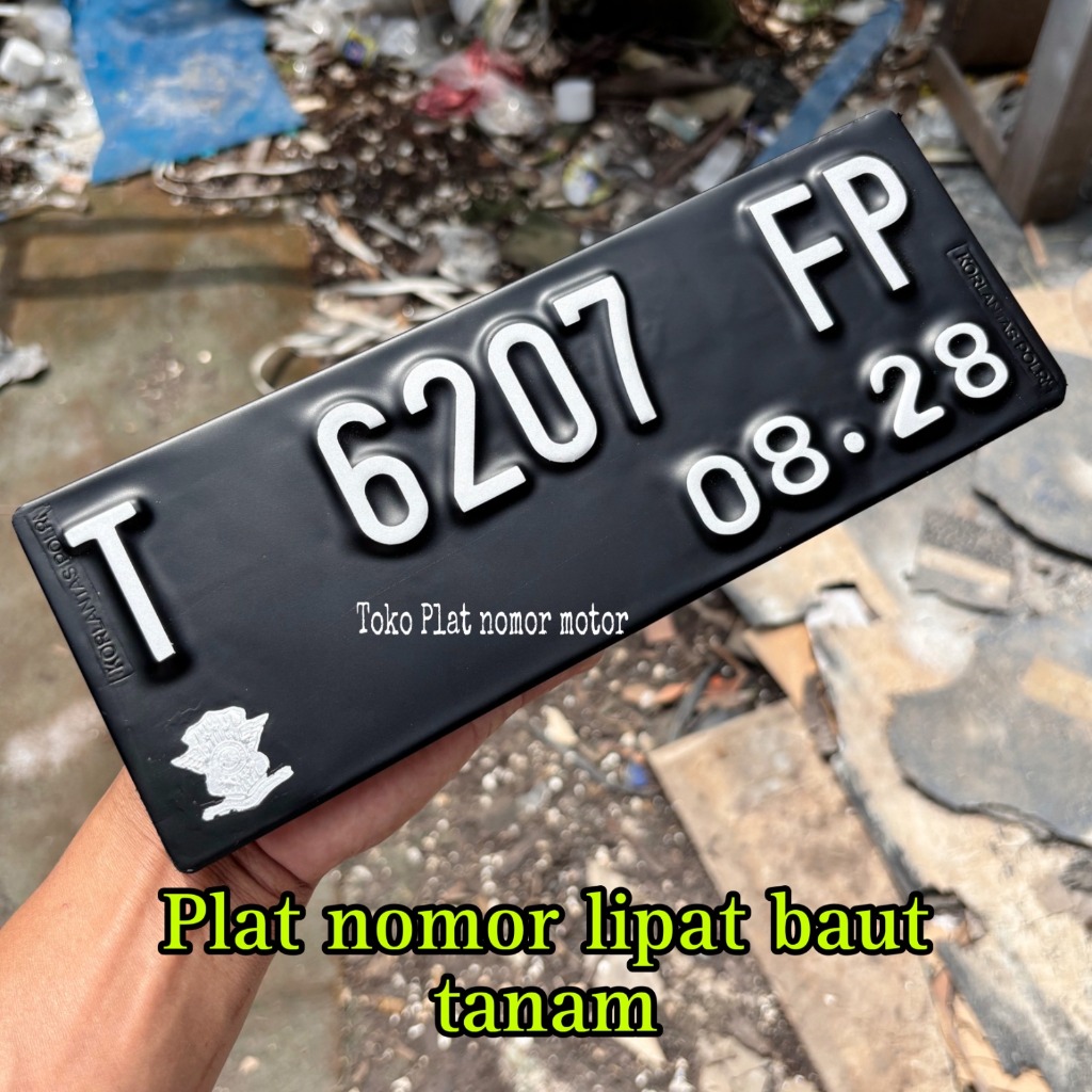 Jual Cetak nomor angka motor baut tanam CUSTOM | Shopee Indonesia