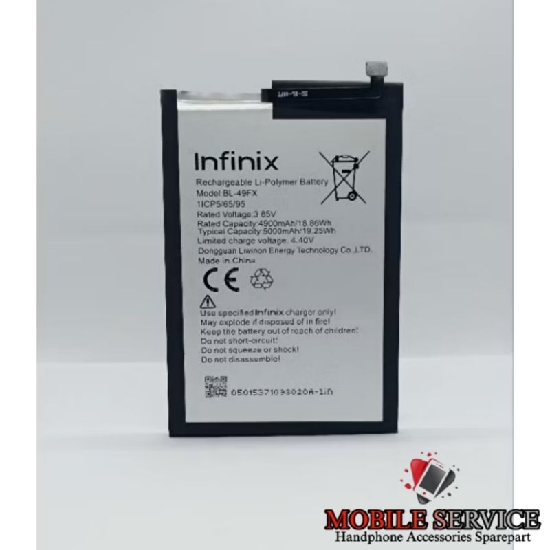 Jual BATERAI BATRE BATRAI BATTERY INFINIX SMART 6 HD X6512 BL49FX ...
