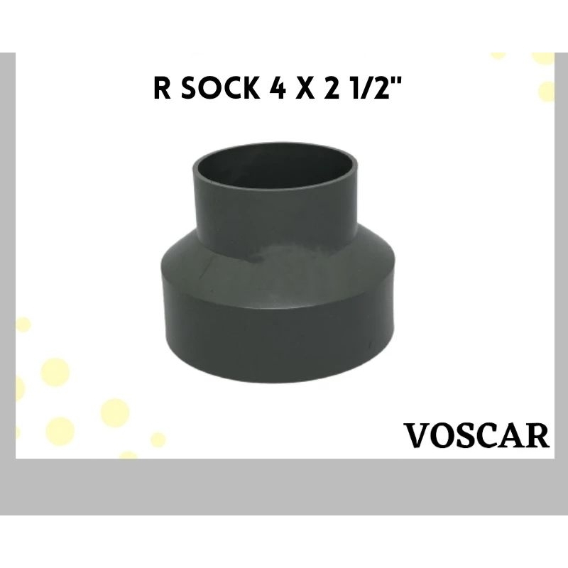 Jual Over Sock/Reducer/Verlop Vlok Sock PVC ukuran 4 inch X 21/2 inch ...