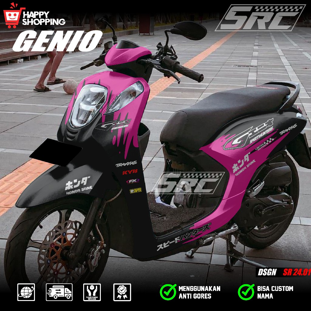 Jual COD Decal Sticker Full Body Honda Genio 2019 2020 2021 2022 2023 ...