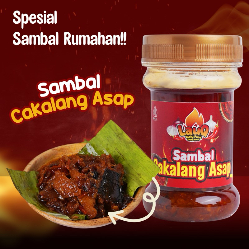Jual SAMBAL BOTOL CAKALANG ASAP LAUQ | Sambal Instan Rumahan | Shopee ...