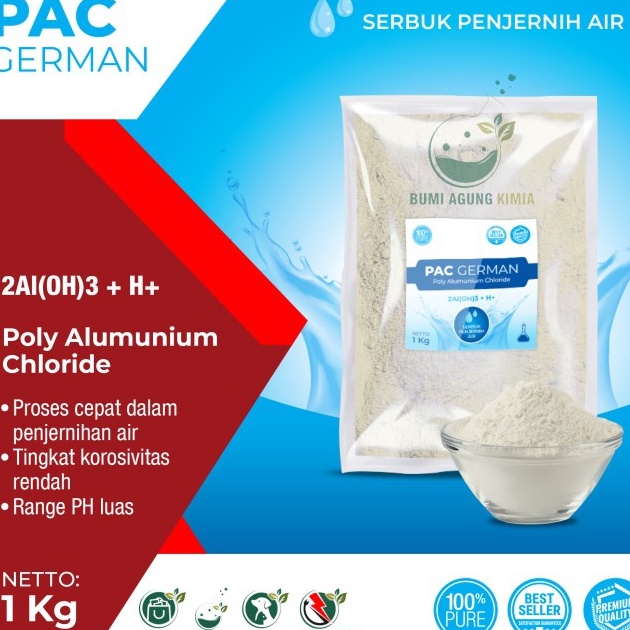 Jual PRODUCT TERKECE PAC GERMAN JERMAN Poly Alumunium Chloride ...