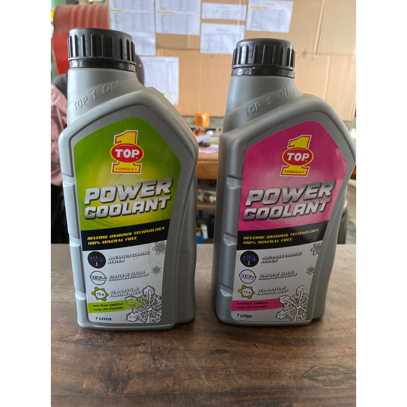 Jual Air Radiator Coolant Top 1 Power Coolant Top One Merah Hijau 1 ...