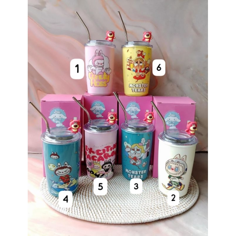 Jual TUMBLER STAINLESS LABUBU | Shopee Indonesia
