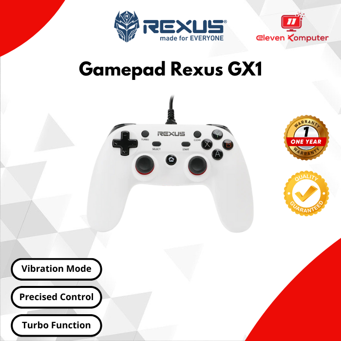Jual Rexus Gamepad Wired Pro Gaming GX1 | Shopee Indonesia