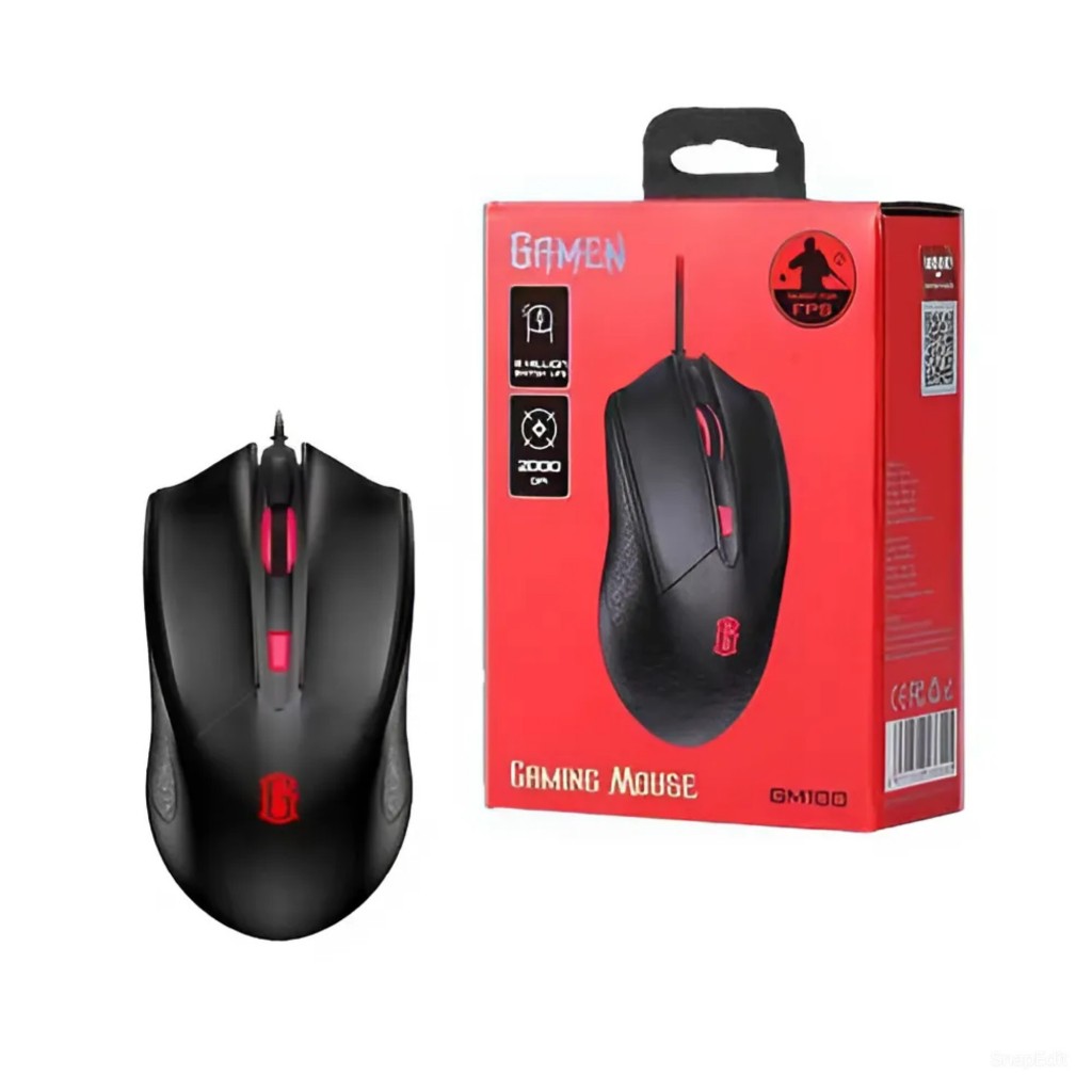 Jual GAMEN Mouse GM100 Ultralight Gaming Mouse Optical Original ...