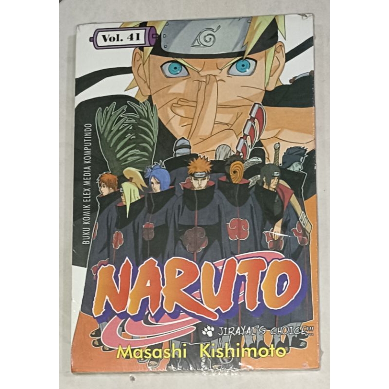 Jual komik Naruto vol 41 original segel | Shopee Indonesia