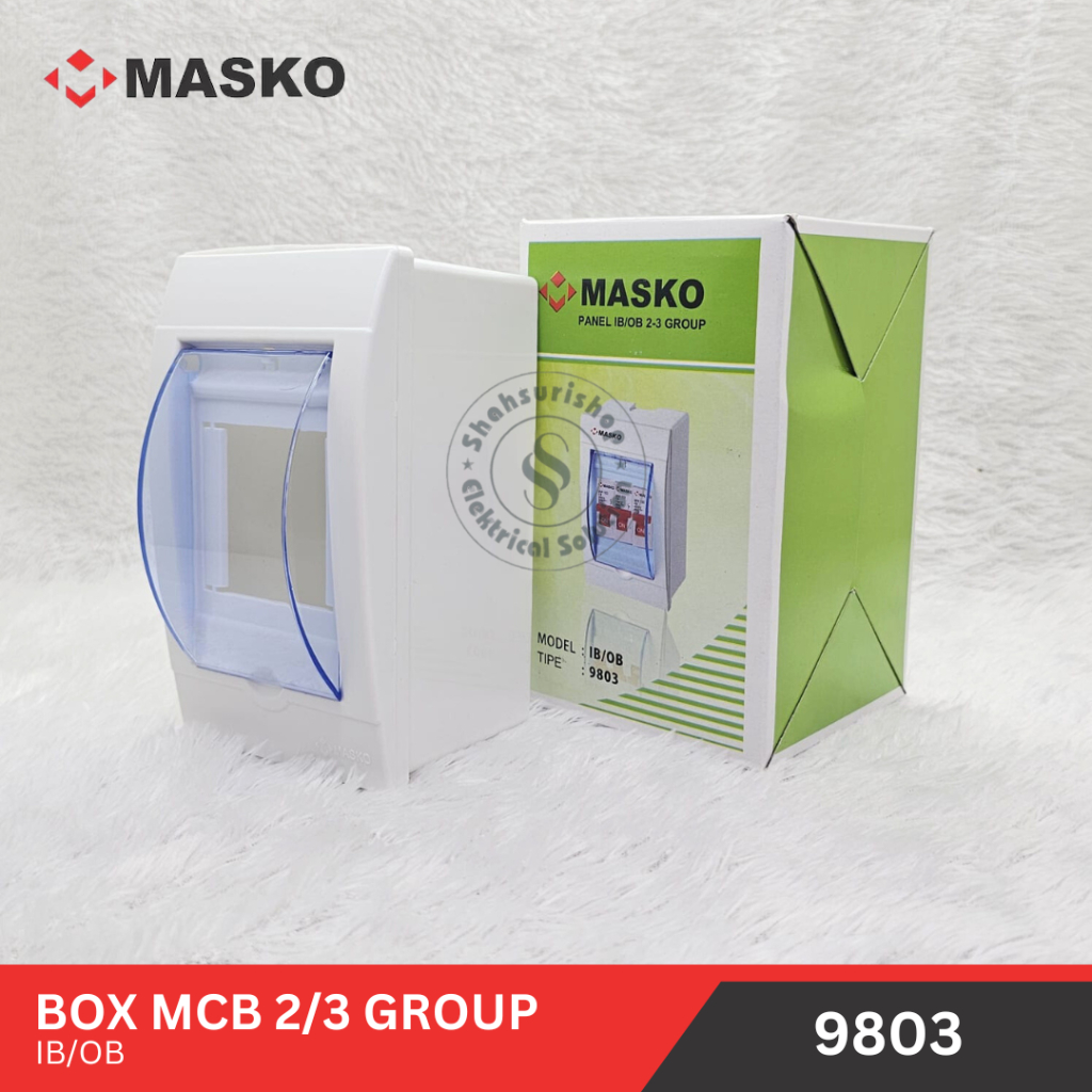 Jual MASKO BOX 9803 MCB 2/3 GRUB IB / OB INBOW OUTBOW | Shopee Indonesia