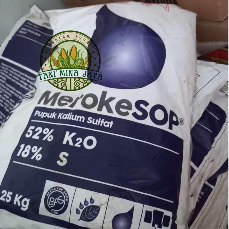 Jual [TANI MINA JAYA] PUPUK KALIUM SULFAT MEROKE SOP 1KG | Shopee Indonesia