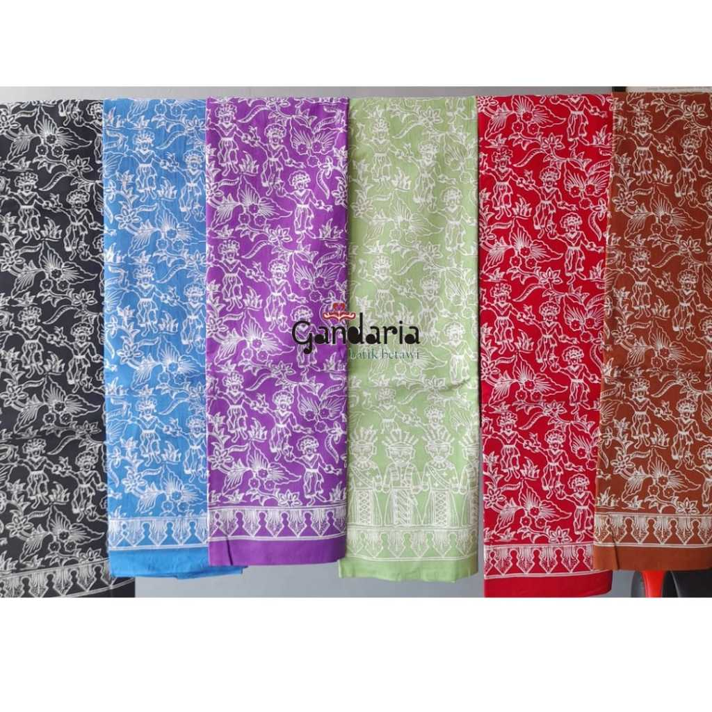 Jual Gandaria Batik Betawi Kain Batik Cap Asli - Motif Tari Yapong ...