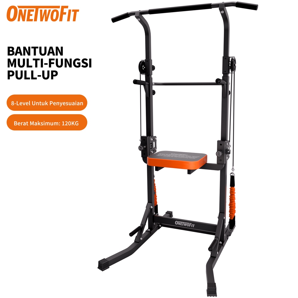 Jual OneTwoFit Multi-Function Chin Up Bar Power Tower Pull Up Alat ...