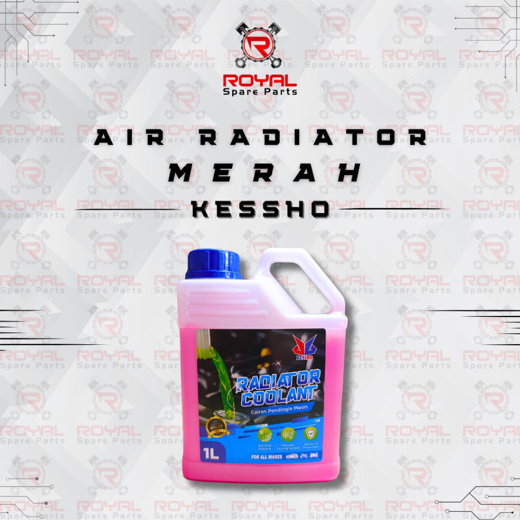 Jual AIR RADIATOR RADIATOR COOLANT MERAH UNIVERSAL 1000ML ORIGINAL ...