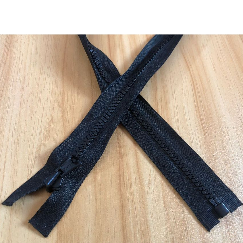 Jual resleting jaket vislon bolak balik gigi kasar tebal isi 12 pcs | Shopee Indonesia