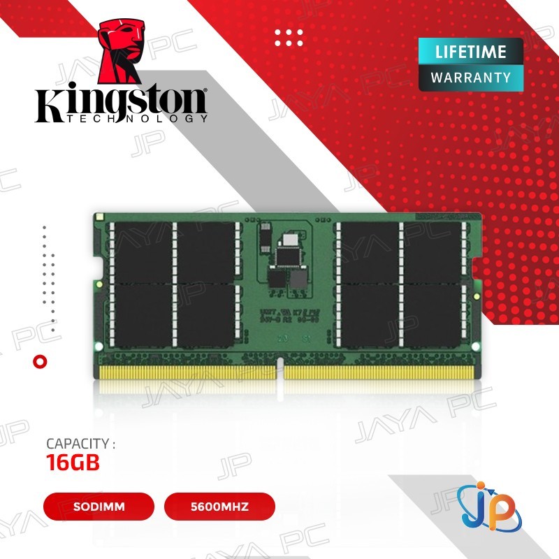 Jual Memory Kingston Sodimm DDR5 PC44800 5600Mhz 16GB Ram | Shopee ...