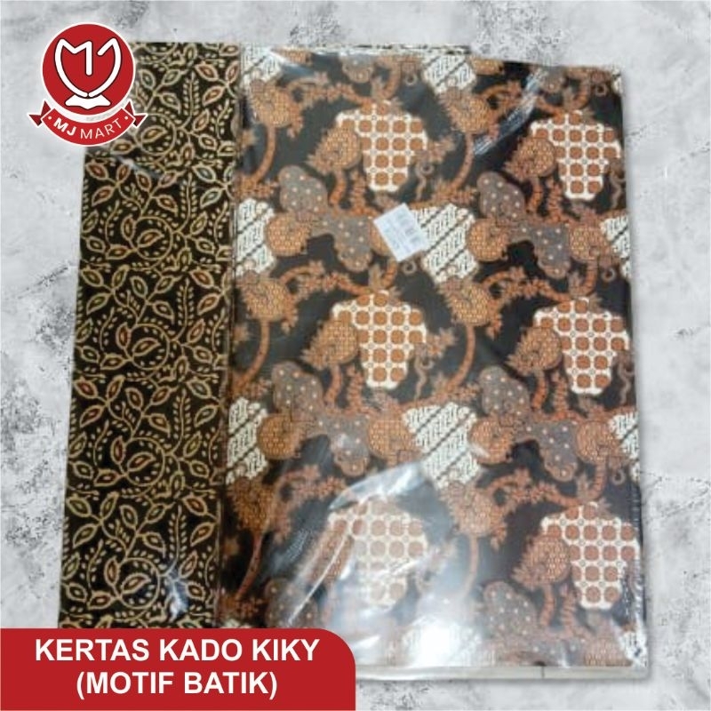 Jual KERTAS KADO KIKY (MOTIF BATIK) | Shopee Indonesia
