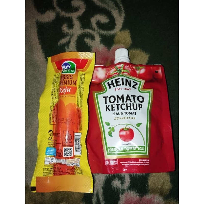 Jual sosis + saos tomat | Shopee Indonesia