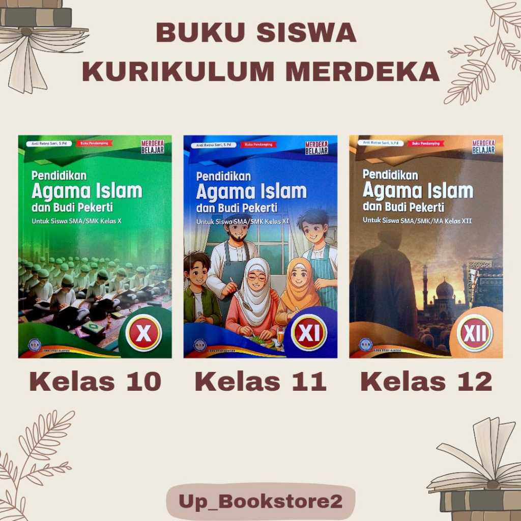 Jual BUKU SISWA PENDIDIKAN AGAMA ISLAM (PAI) KELAS 10,11,12 KURIKULUM ...