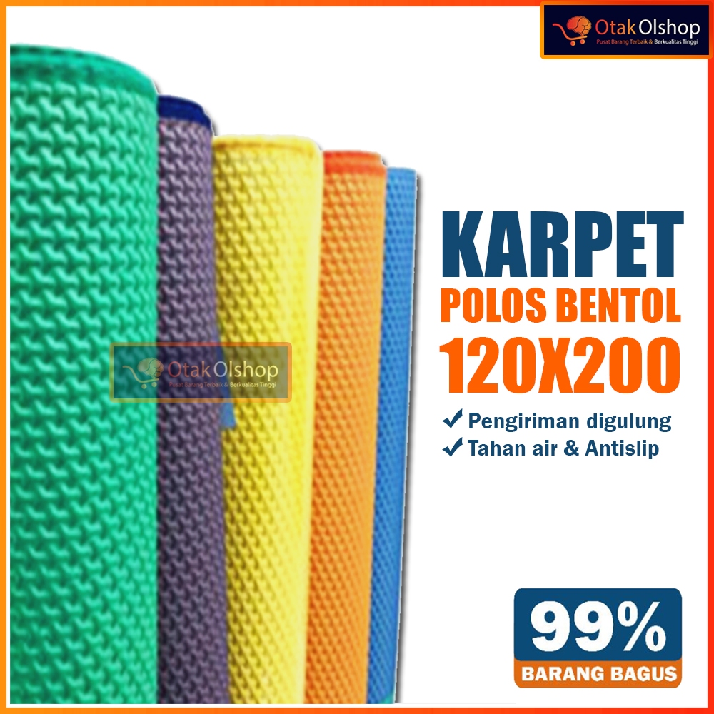 Jual Karpet Lantai Polos Bentol 120x180 cm / Tikar Spons Mercy Alas ...