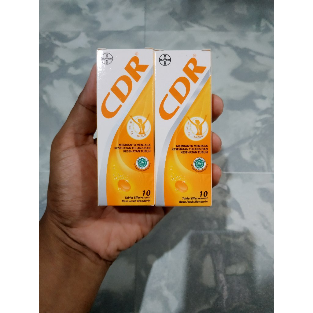 Jual CDR 10 Tablet Rasa Jeruk Mandarin | Shopee Indonesia