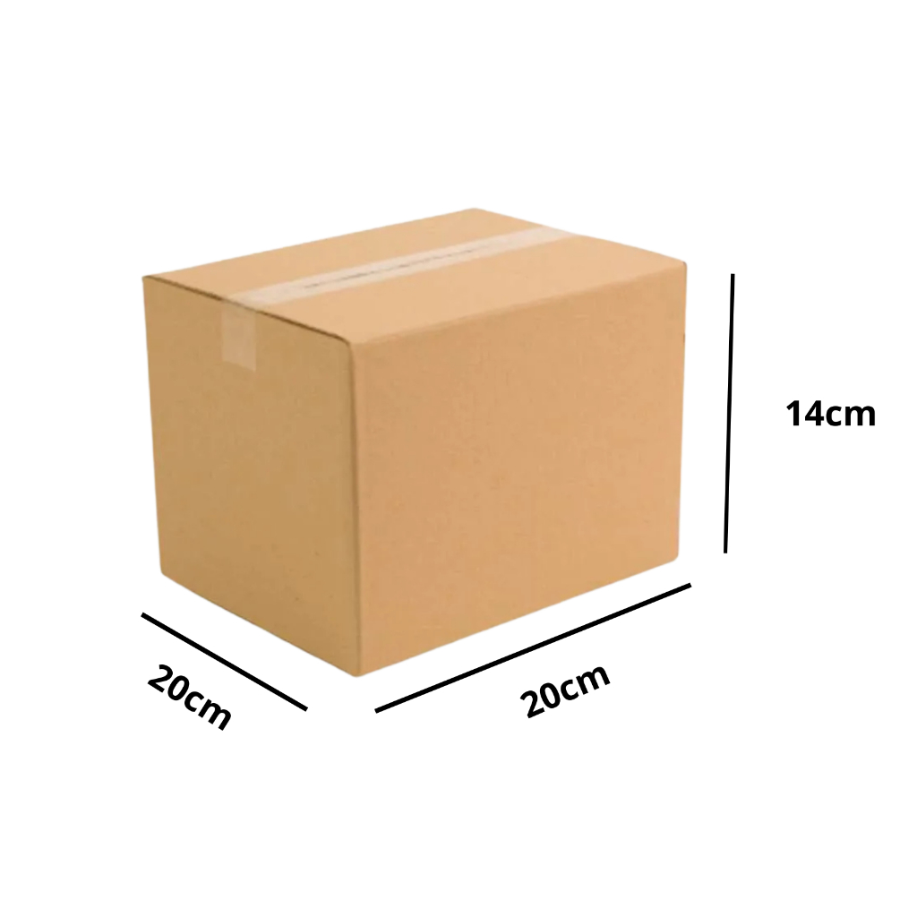Jual Kardus Karton Kotak 20x20x14 Box Karton Packing Kardus Polos ...
